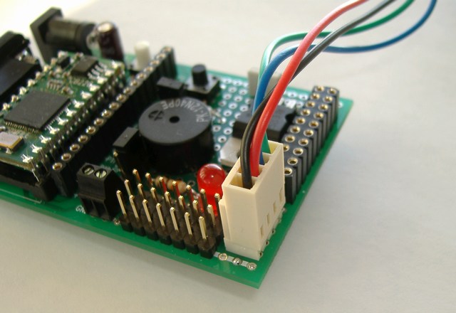 Scheda robot con CB220